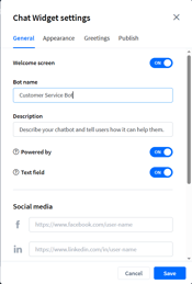 ChatBot Integration with Mendix