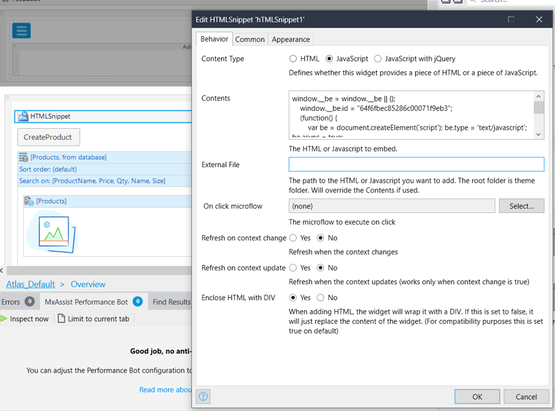 ChatBot Integration with Mendix
